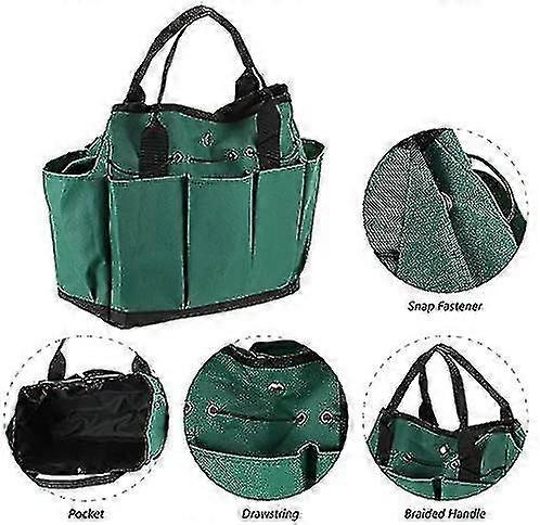 portable gardening tool bag oxford plant tool kit storage bag multi ...