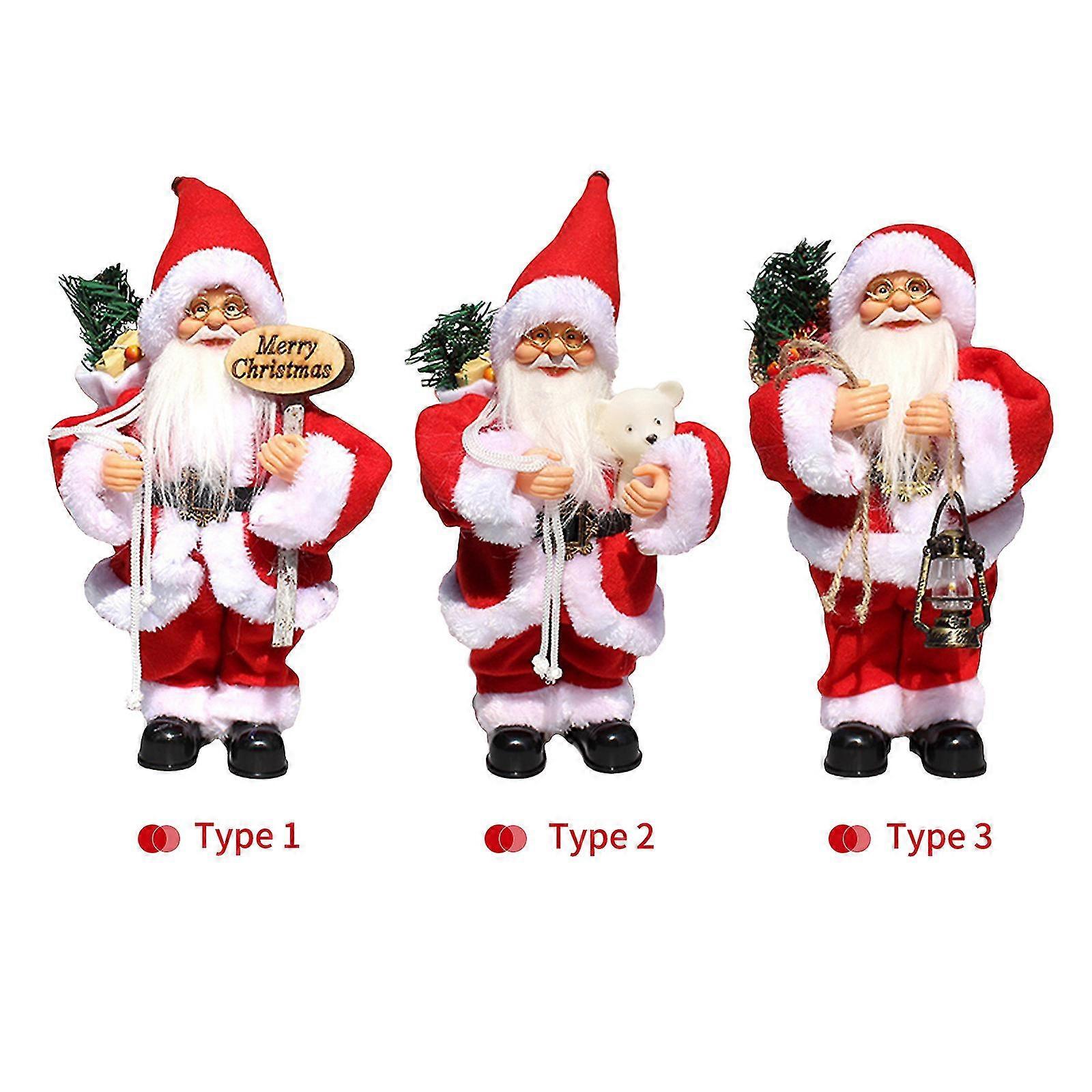 Electric Santa Claus Musical Doll Christmas Singing And Dancing Toys ...