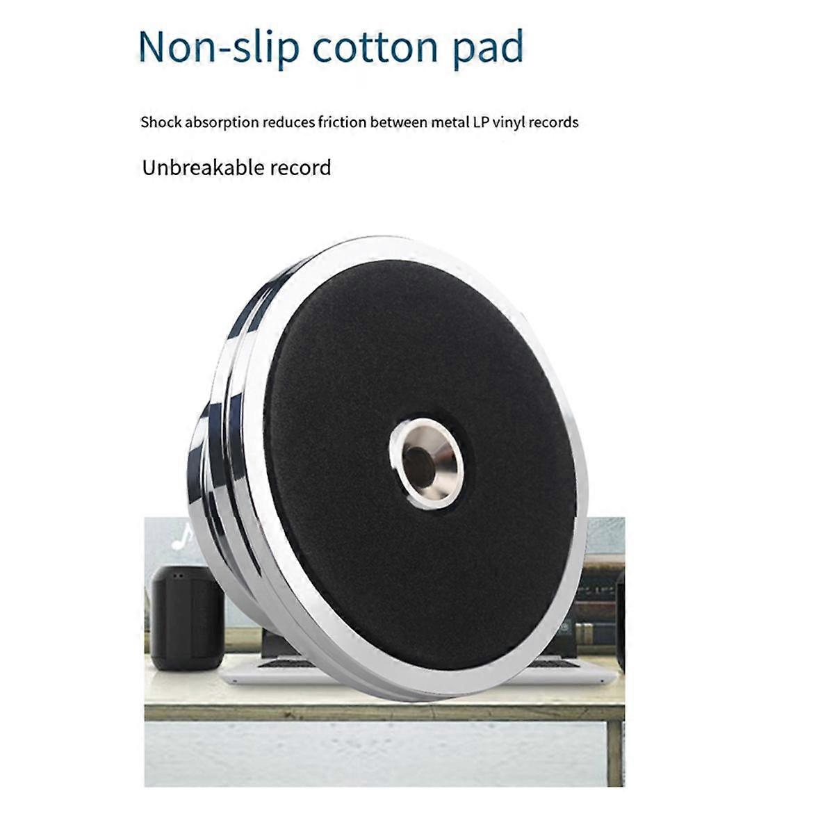 HiFi LP Vinyl Record Player Turntables Metal Disc Stabilizer Record ...