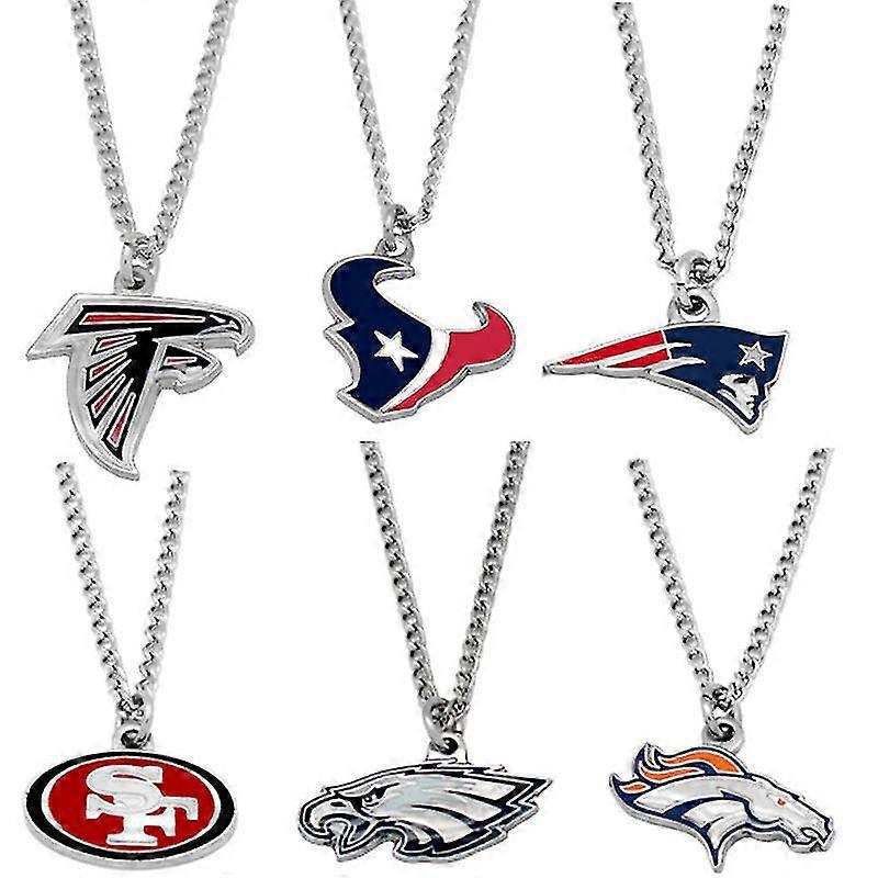 Football-logo Necklace Charm Pendant -nfl Pick Your Team Sports For ...