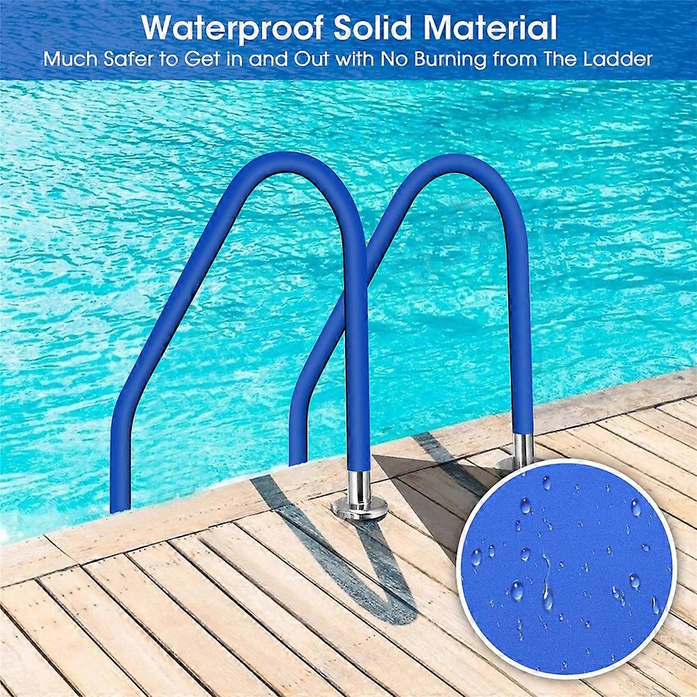 4/6/8/10ft Pool Handrail Cover with Zipper Slip Resistant Safety Grip ...