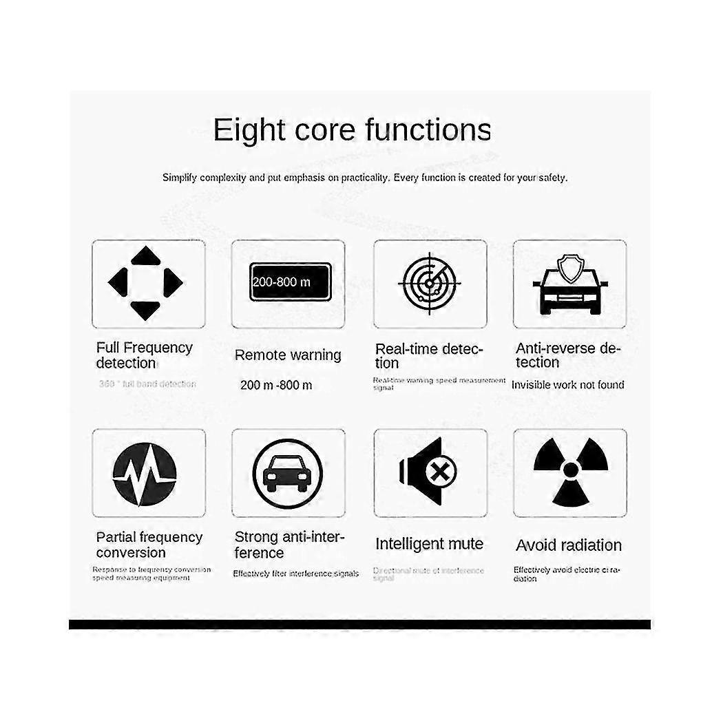 Car Radar Speedometer Radar Speedometer Mobile Speed Detector 12v All ...