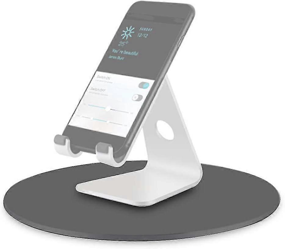 Tv Turntable, Aluminum 360 Rotating Monitor Base, Turntable Swivel Base ...