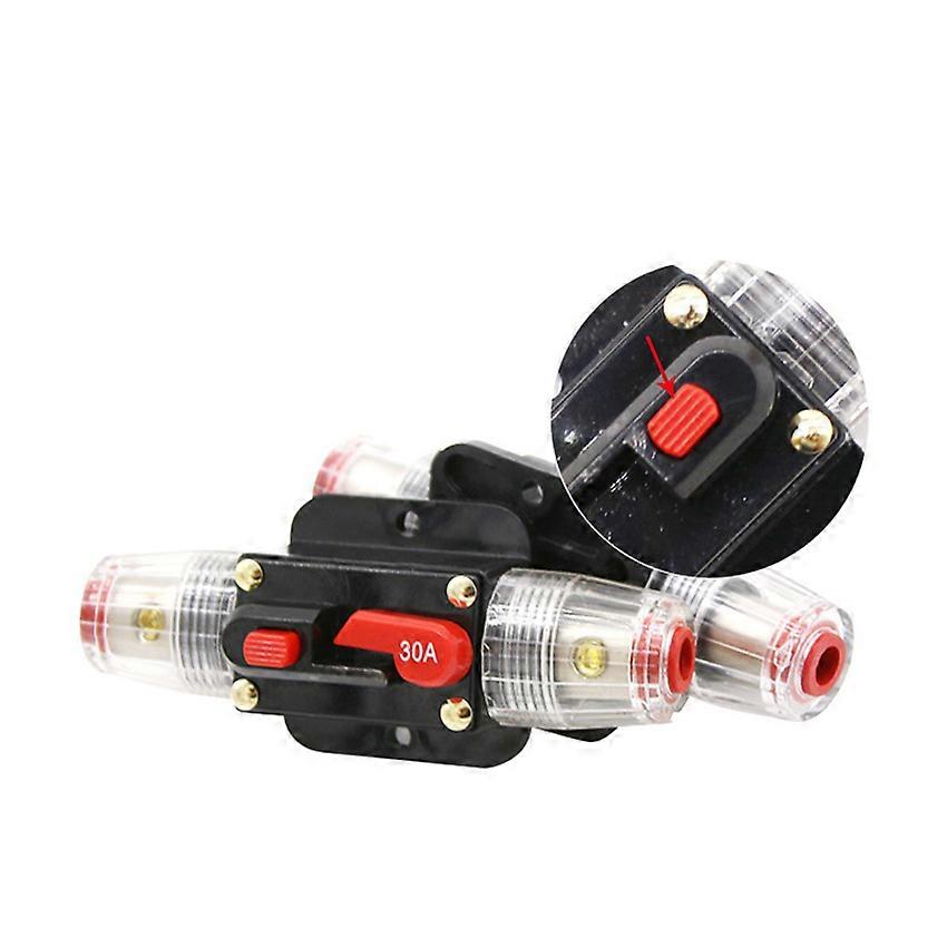 Circuit Breaker 20A 30A 40A 50A 60A 80A 100A 12V 24VDC Car Truck Audio ...