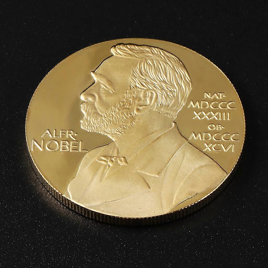 Alfred Bernhard Nobel Commemorative Coin Collection Gift Souvenir Art ...