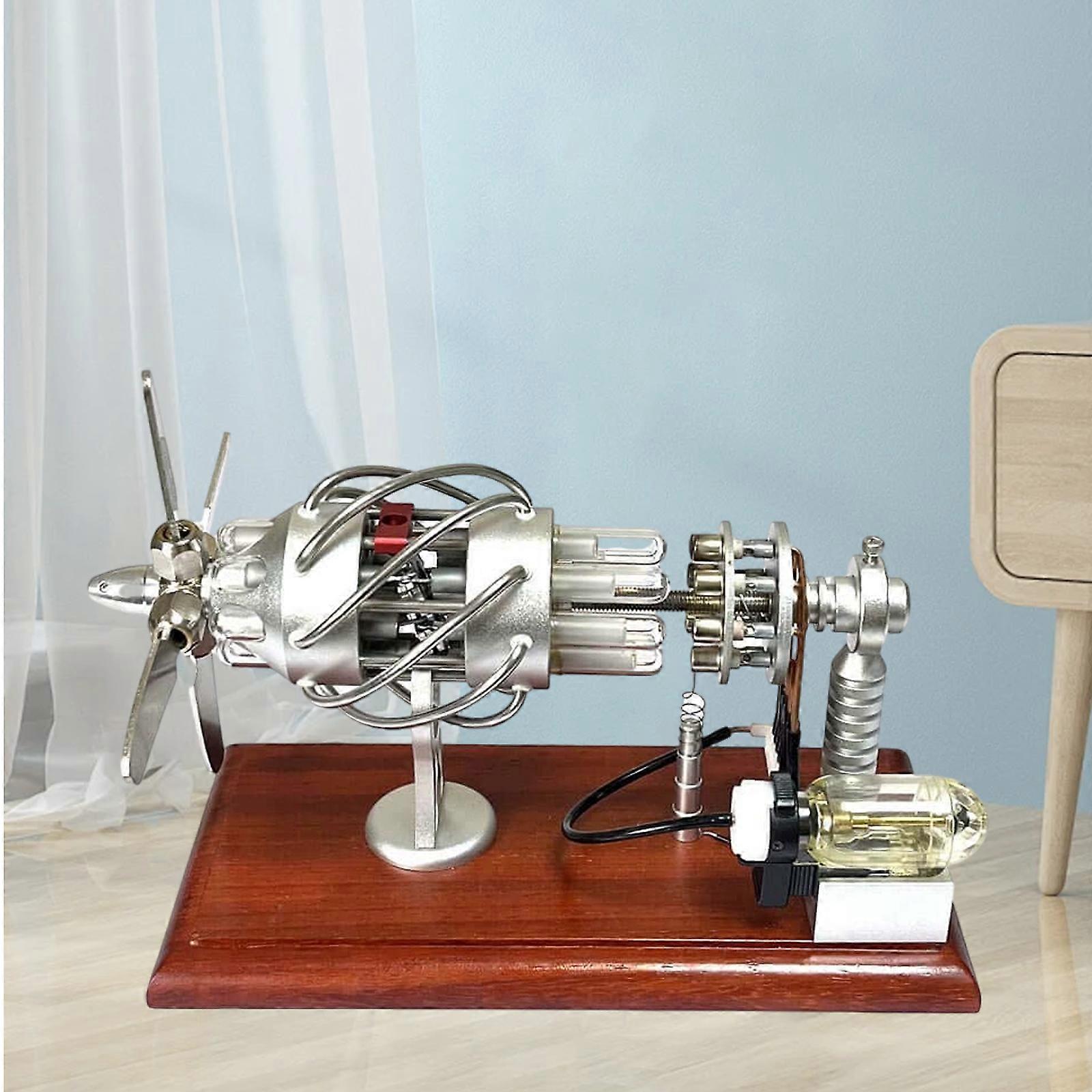 Vintage SingleCylinder Butane Gas Engine Model Collect Mechanical Toy ...