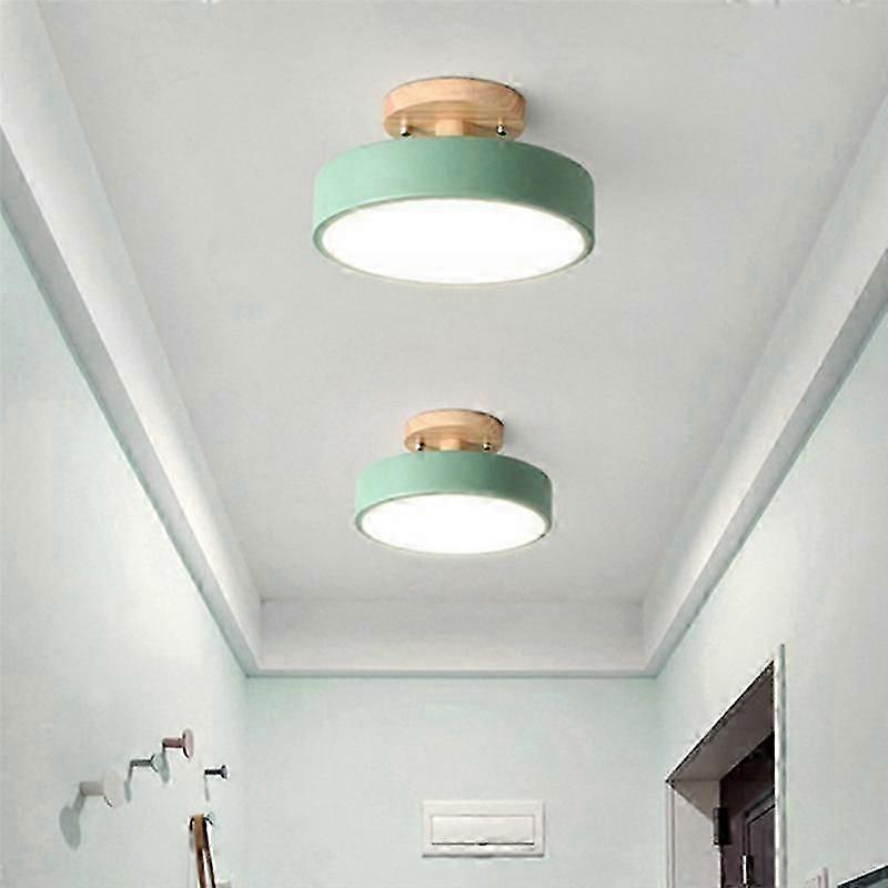 Ceiling Lights Modern LED Nordic Wood Lighting Fixture Indoor Luminaire ...