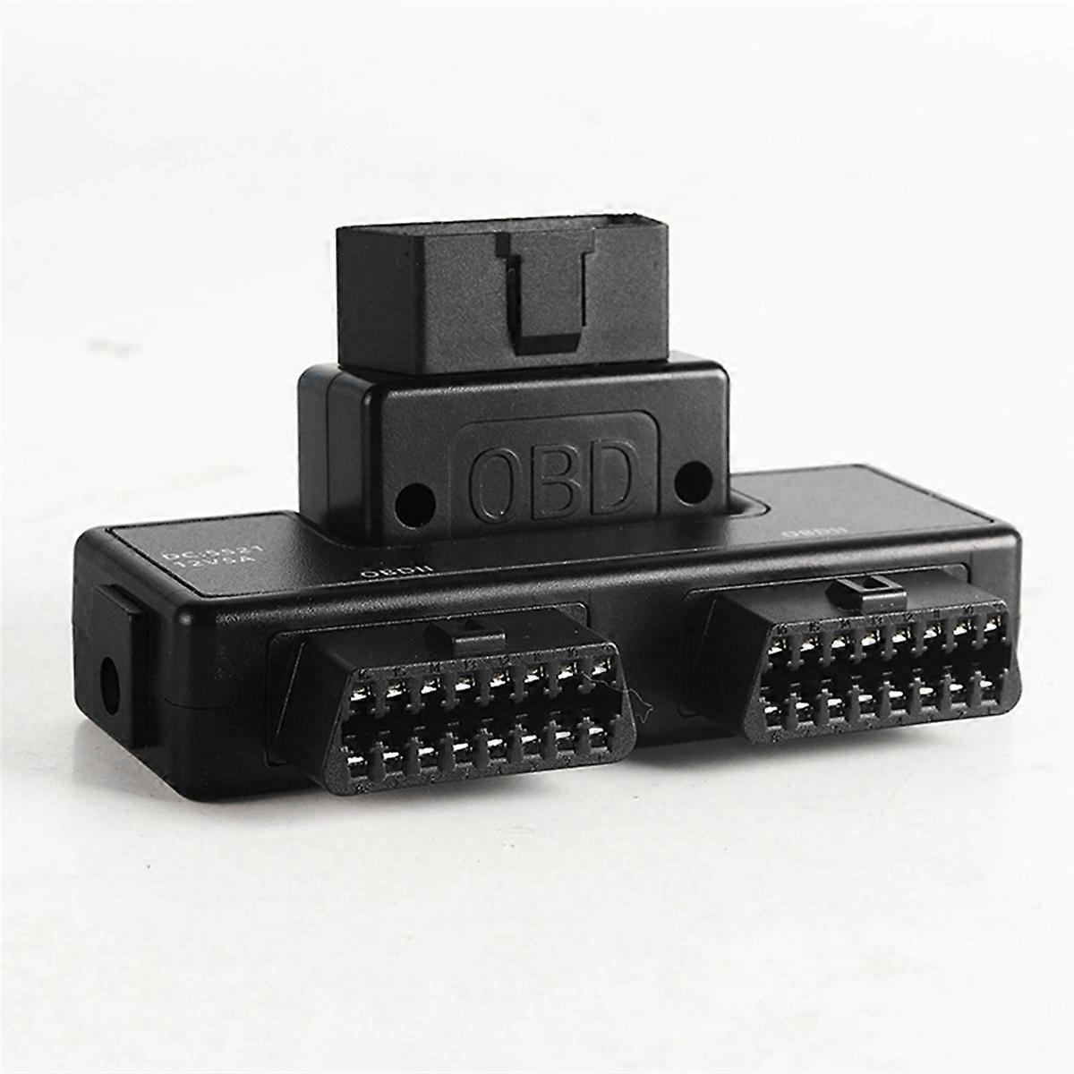 OBD2 One Divided Into Two Adaptor Wire 16 Pin 16 Core OBD Expansion ...