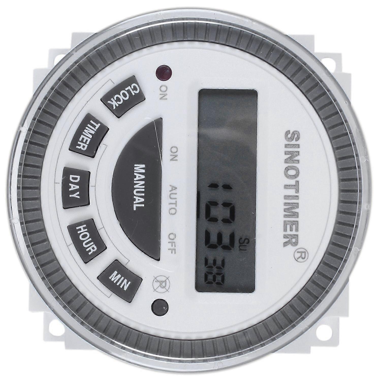 SINOTIMER Tm-619H-2 230Vac 7 Days Weekly Programmable Digital Timer ...