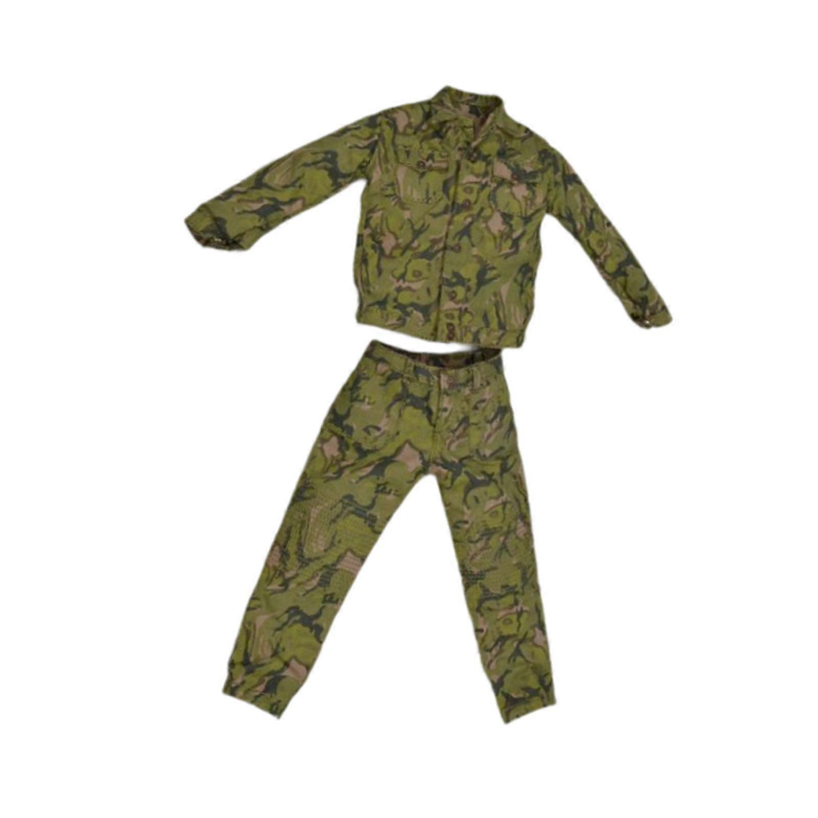 2x 1/6 Scale Men Figure Uniform Full Set Costume for 12 inch Action ...