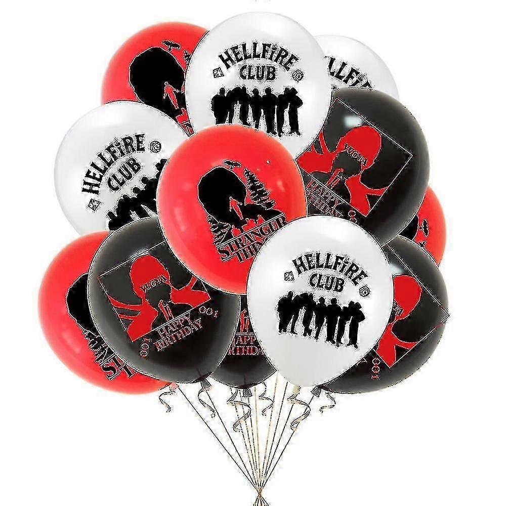 Stranger Things Theme Birthday Party Decoration Backdrop Balloons ...