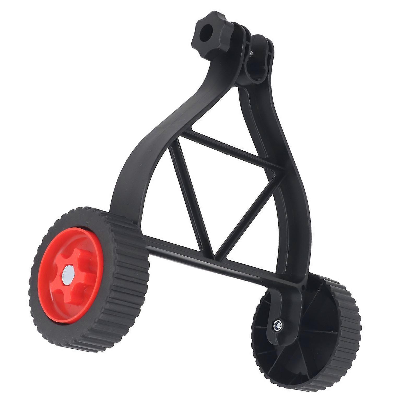 CYDT Lithium Lawn Mower Support Wheel Height Adjustable Portable ...