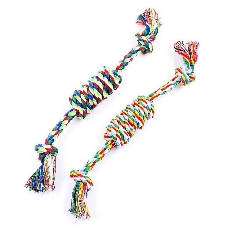3 Pack Dog Toy Rope, Durable Chew Toy Dog Toy Rope Teeth Cleaning for ...