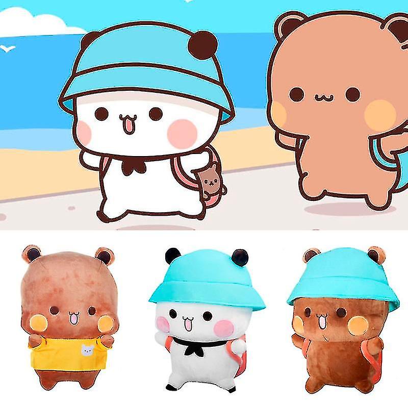 Bubu And Dudu Panda Plush Cute Cartoon Panda Bear Doll Kawaii Stuffed ...
