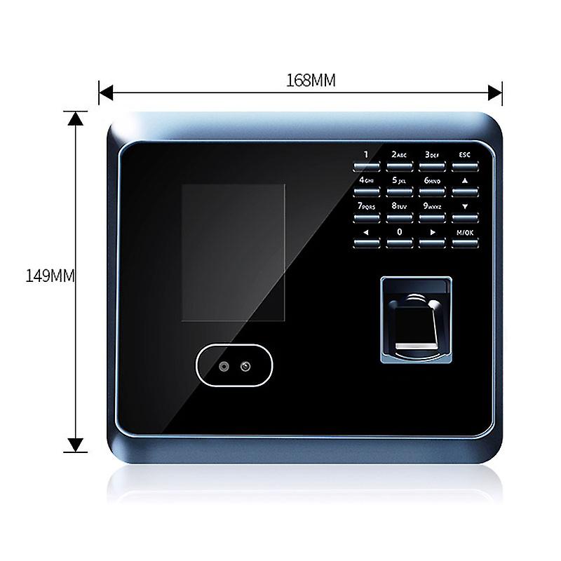 Zkteco Wifi Uf100plus Biometric Fingerprint Face Recognition With Keyboard Time Clock Fruugo Uk