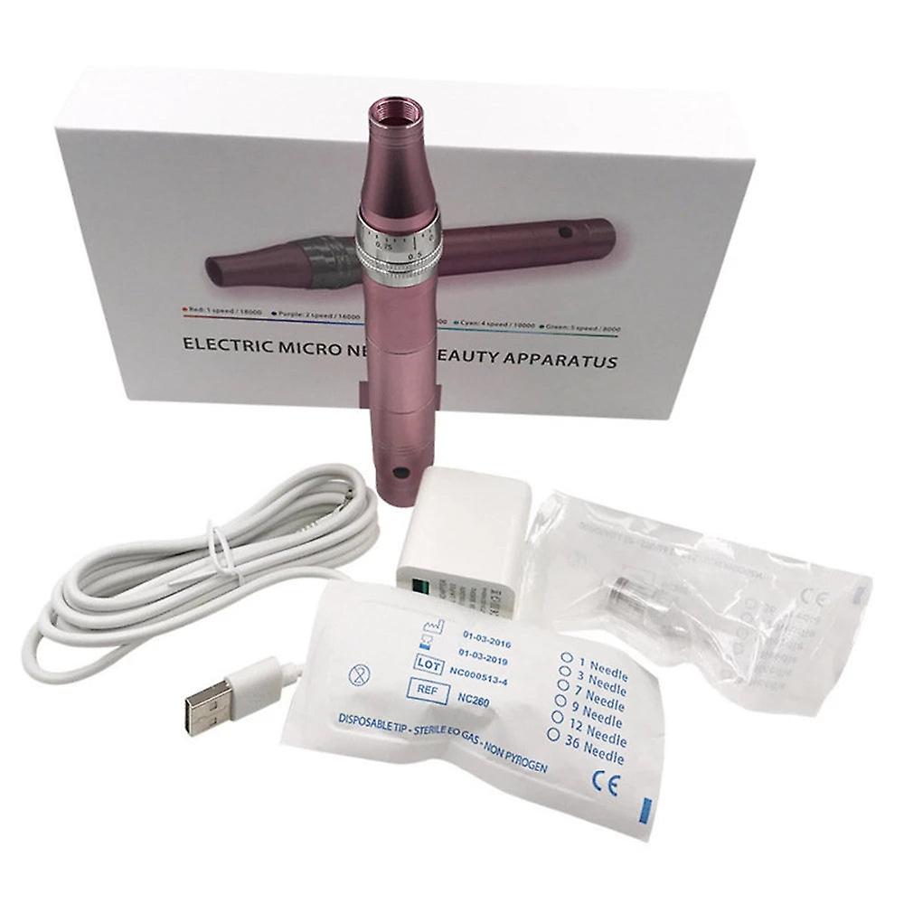 Electric derma pen professional wireless electric skin care kit tools ...