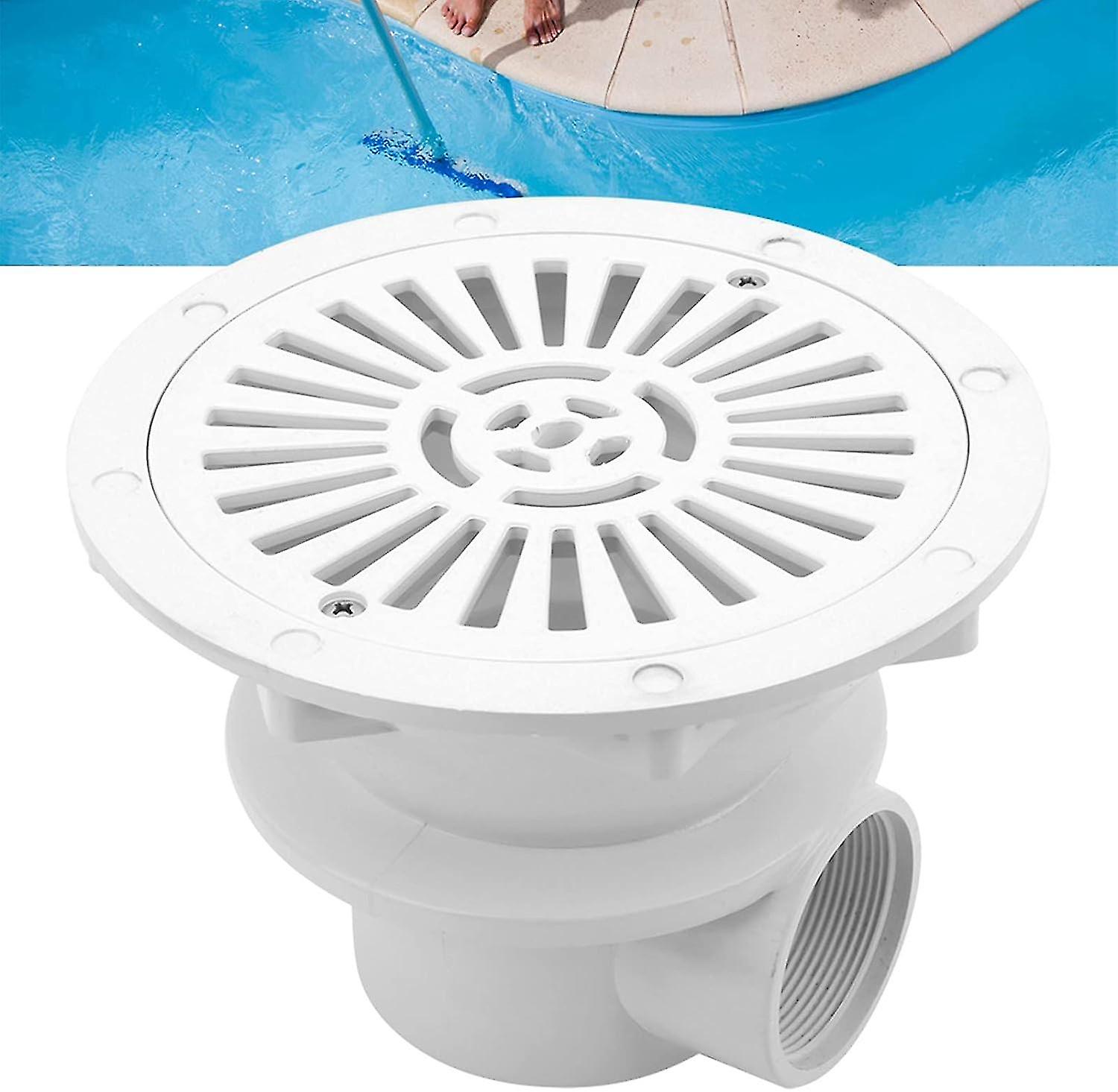 Swimming Pool Main Drain, White Swimming Pool Main Drain Floor Drain ...