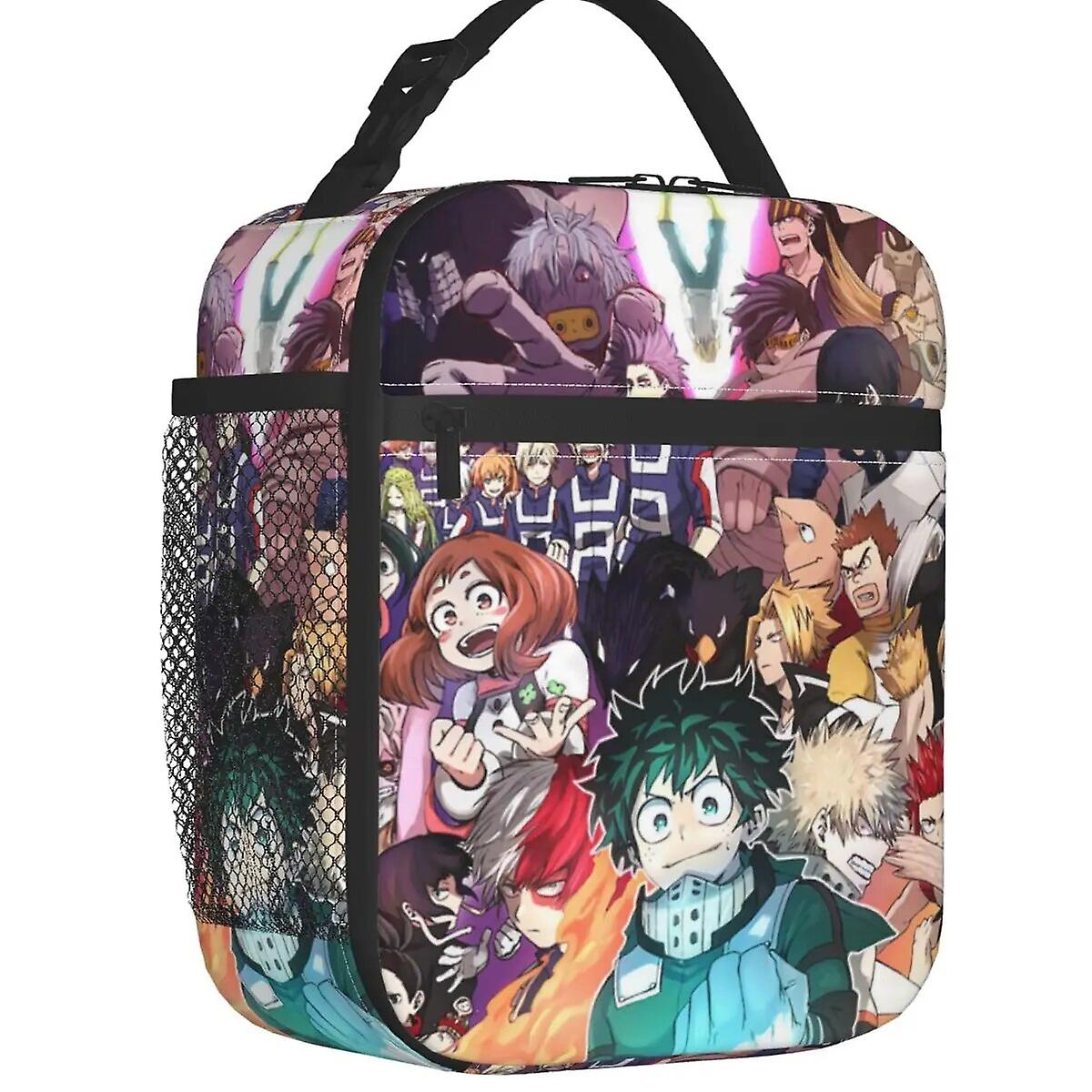 My Hero Academia Shoto Todoroki Resuable Lunch Box Mha Anime Thermal ...