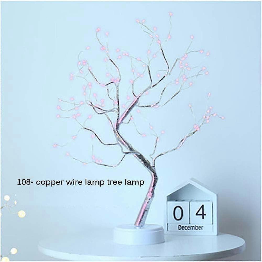 LED Tree Light, SUNJULY LED USB 3D Table Lamp with Mains Adapter for ...