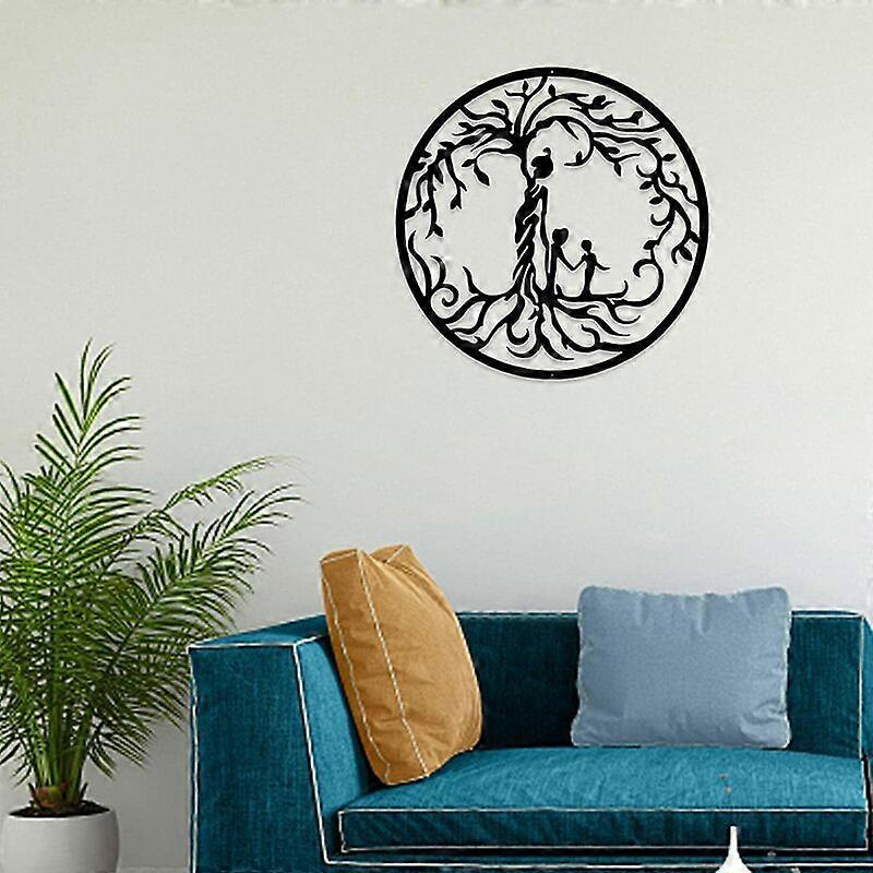 Metal Wall Art, Metal Wall Tree Of Life, Metal Family Tree Sign, Metal ...