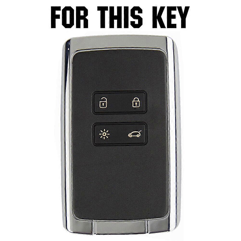Silicone Car Key Cover For Renault Captur Koleos Kadjar Arkana Megane ...