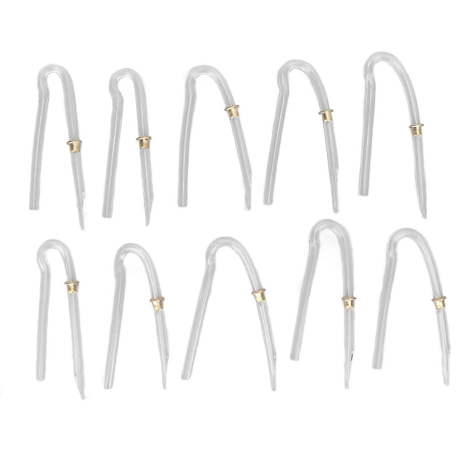Professional BTE Hearing Aid Tubing - 10pcs Preformed Earmold Tubes ...