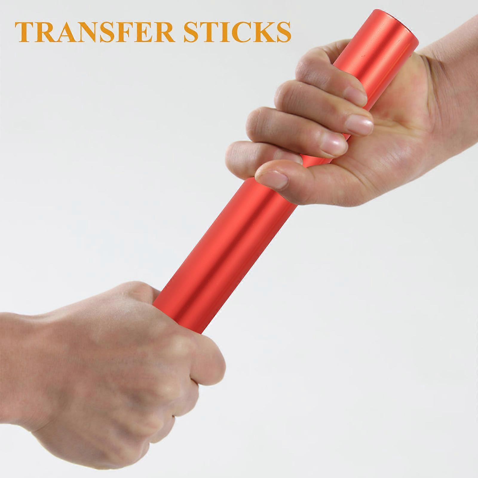 4Pcs Professional Relay Batons Athletics Race Sticks Anti-skid Relay ...