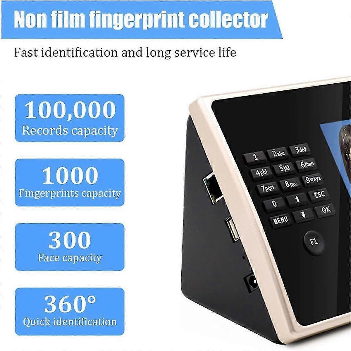 Time Clocks compatible with Small Business,Clock in and Out Machine ...