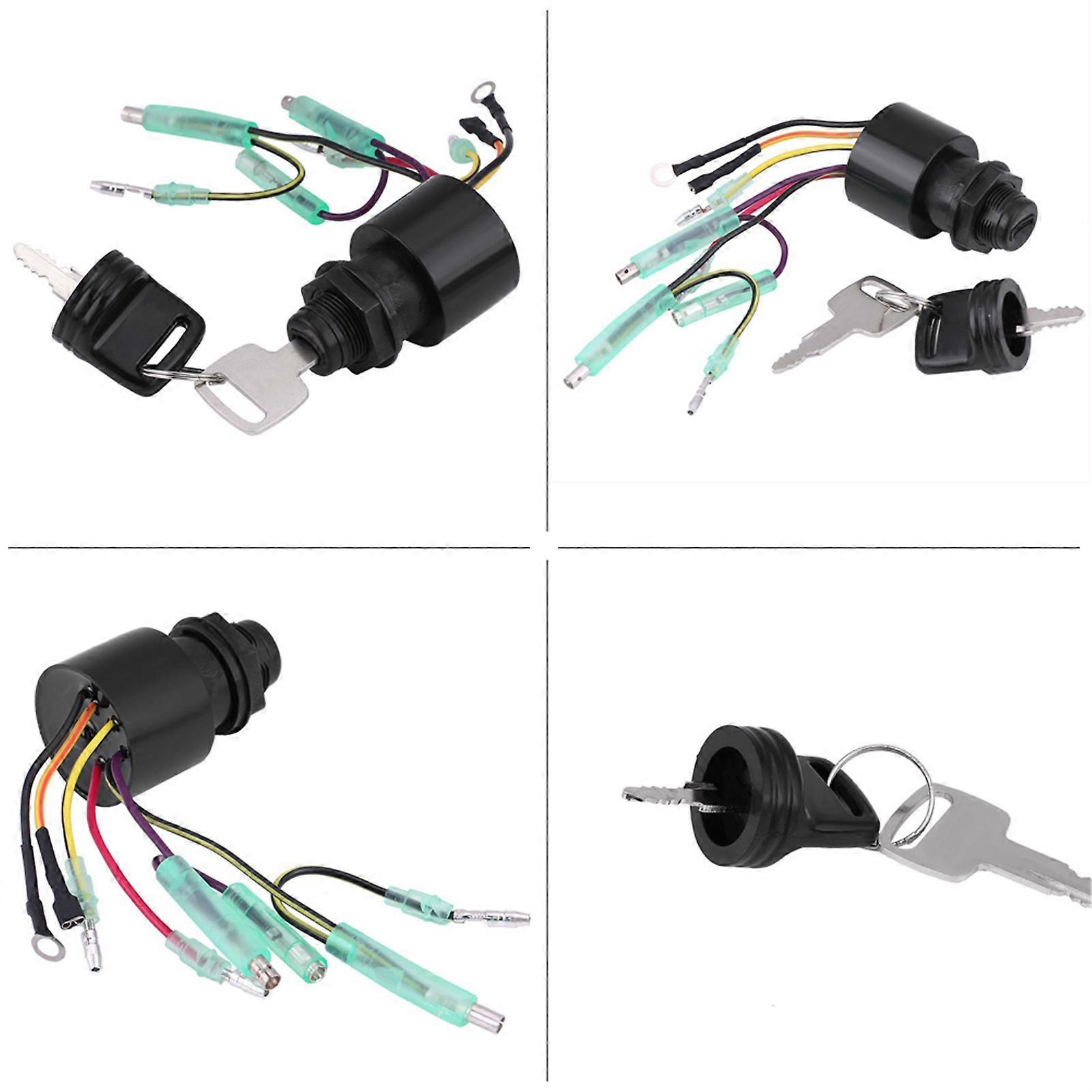 Boat Ignition Key Switch Assembly for Mercury Outboard Remote Control ...
