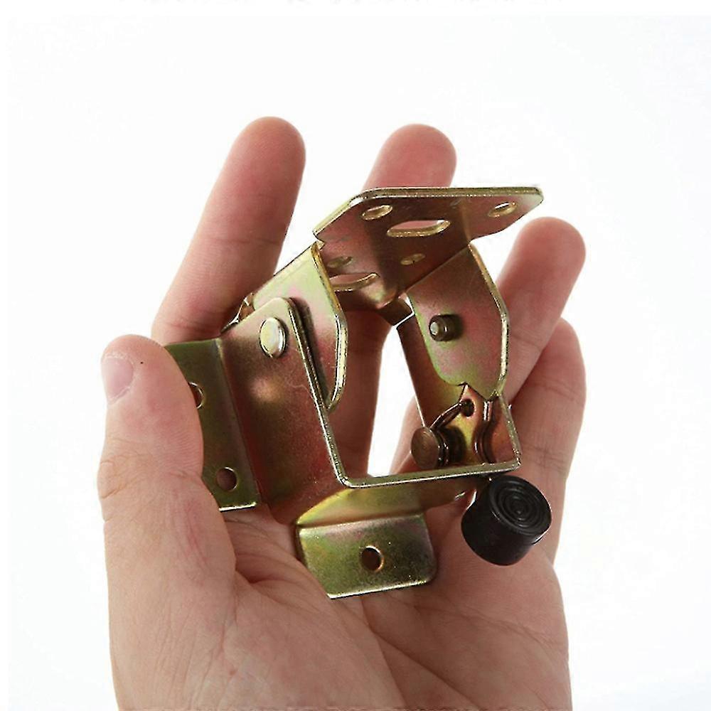 2 Pack Folding Bracket-self-locking Hinge-leg Fittings And Angle Braces ...
