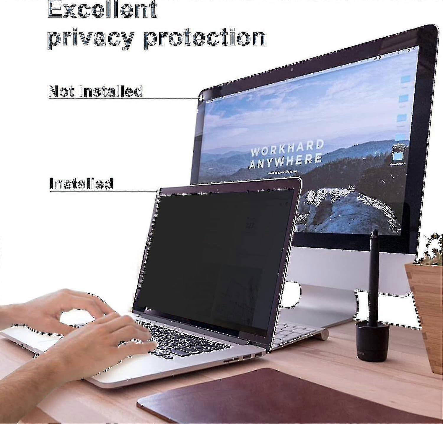 2024 Laptop Privacy Screen 15.6 Inch For Hp/dell/acer/lenovo/thinkpad ...