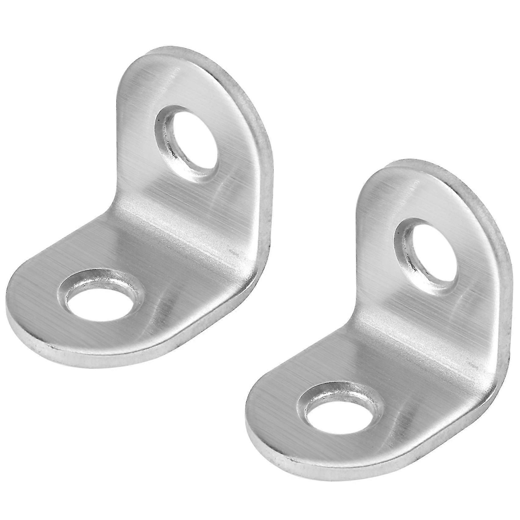 20 Pcs Stainless Steel L Bracket Corner Brace Joint Fastener L Shaped ...