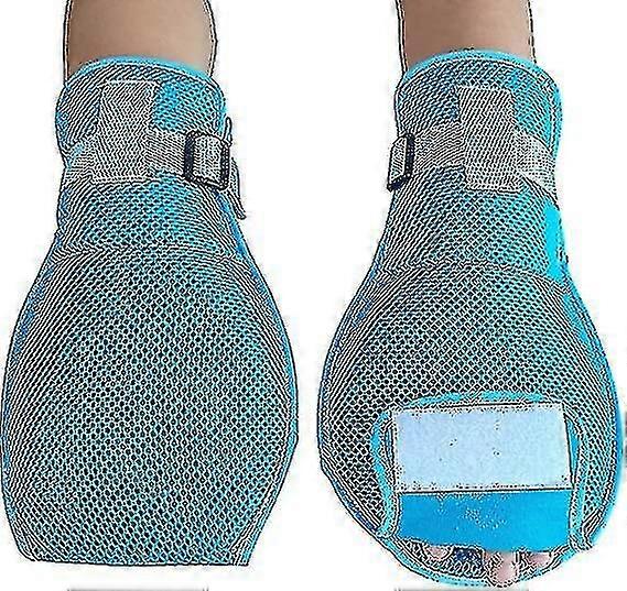 2-pack Elderly Hand Restraint Gloves, Safe Breathable Dementia Scratch ...