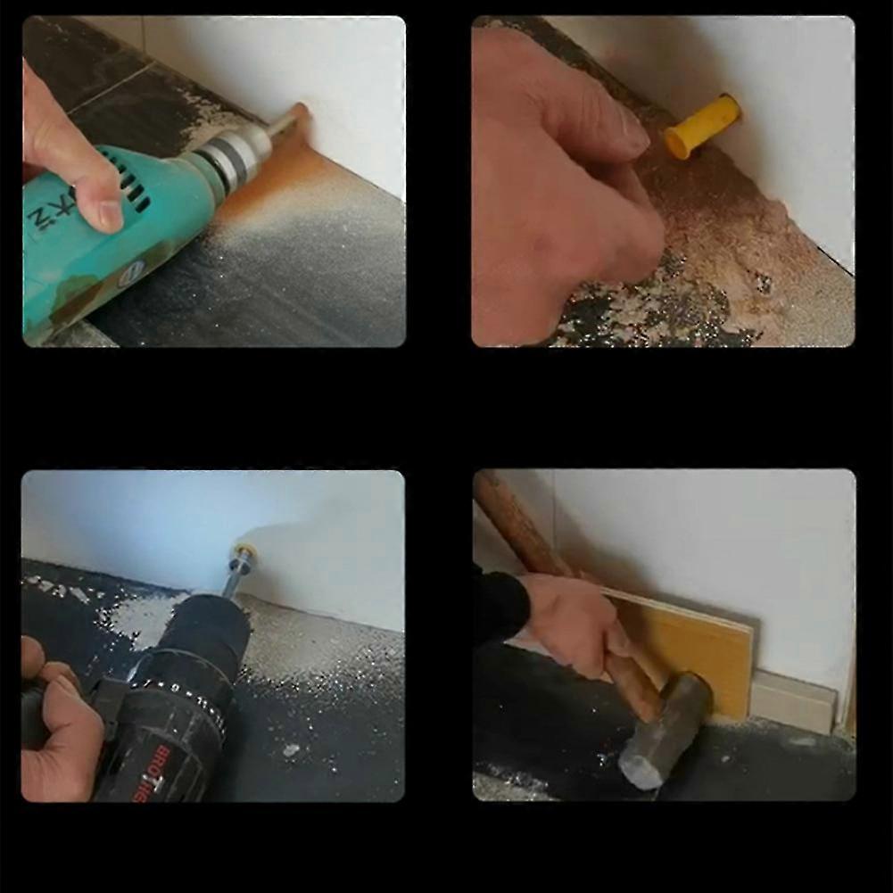 50pcs Seamless Nails Double-headed Screw Solid Wood Baseboard Seamless ...