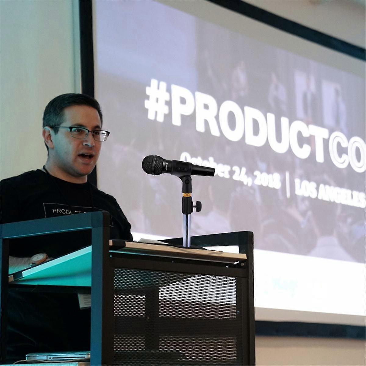 Professional Stage Microphone Pedestal Feet Stand Adjustable Desk ...