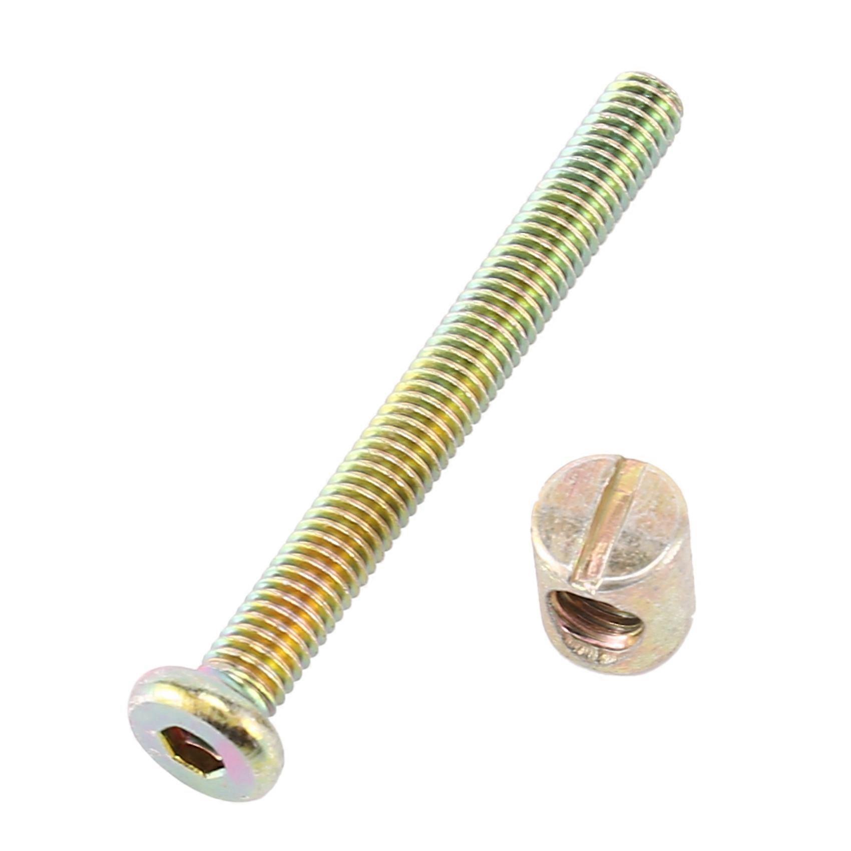 Hex Socket Head Cap Screws Bolts Furniture Bolt with Threaded M 6 x 55 ...