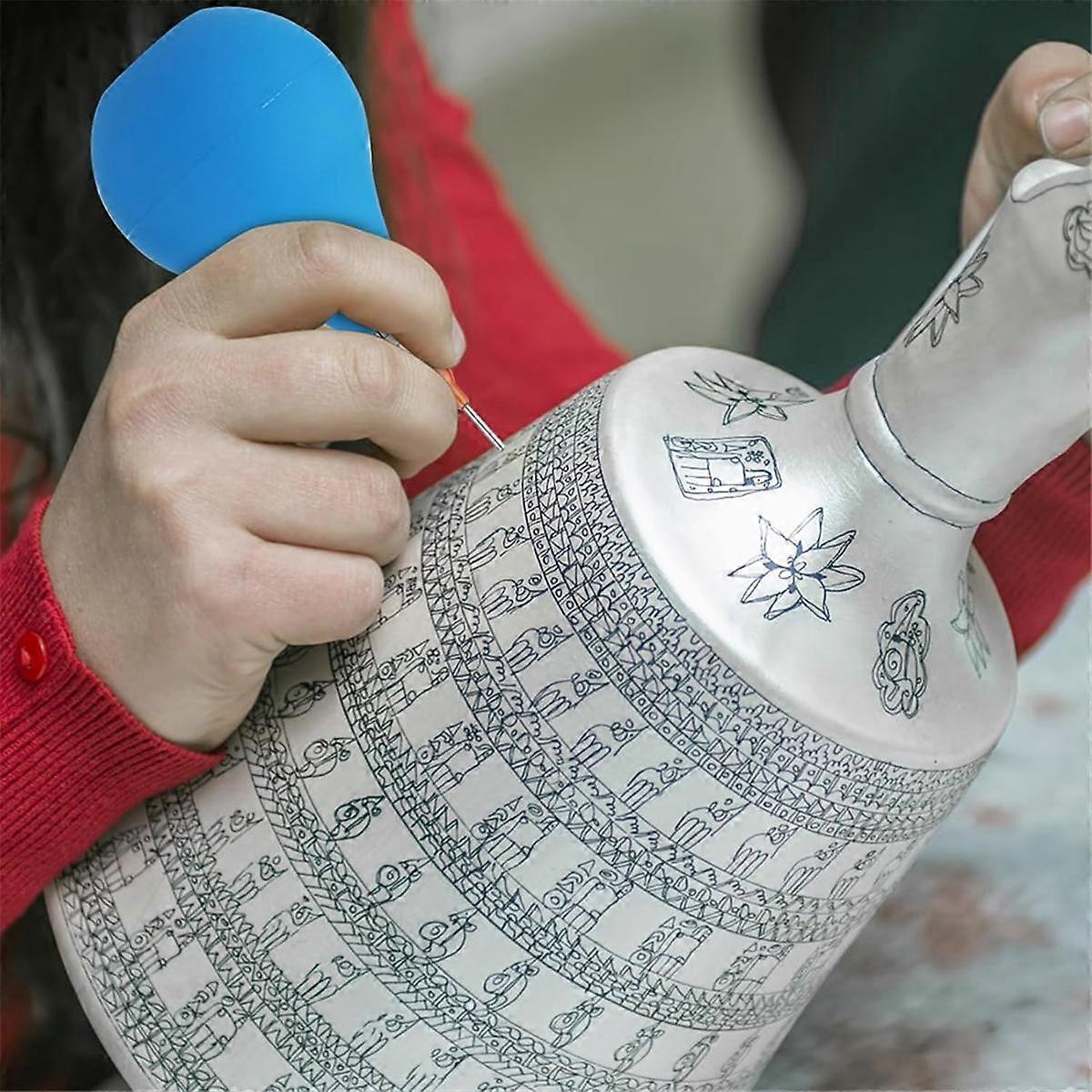 Pottery Tools Clay Tools Sliding Trailer Bottle for Pottery Glaze ...