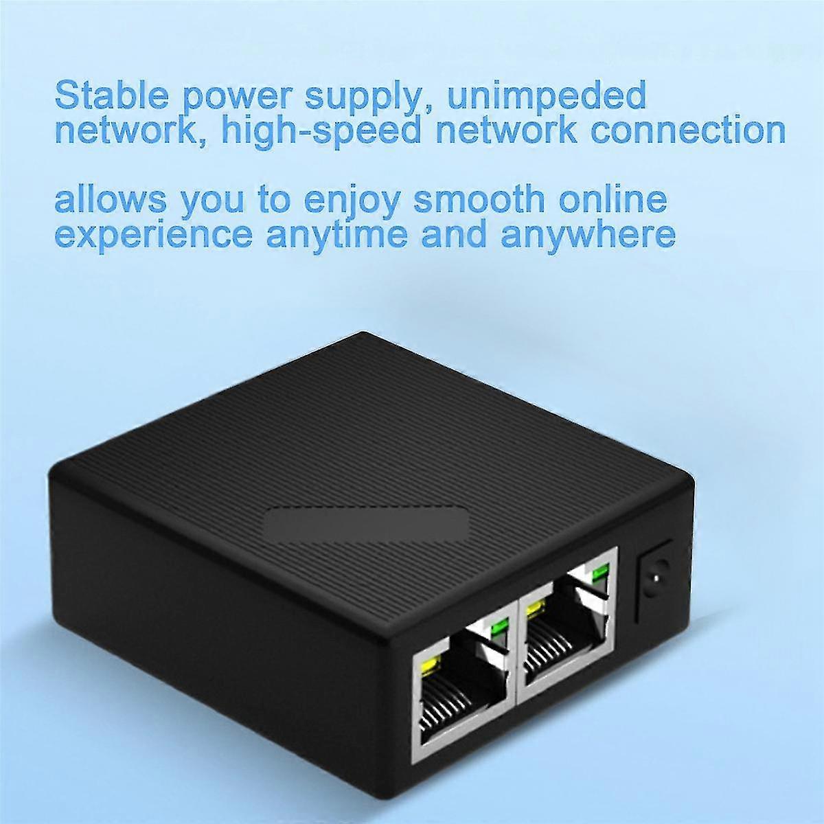 1 In 2 Out 1000mbps Rj45 Network Cable Extender Gigabit Network Switch ...