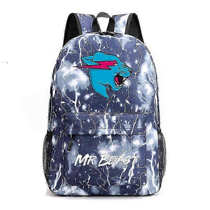 Mr Beast Lightning Cat Backpack | Fruugo UK