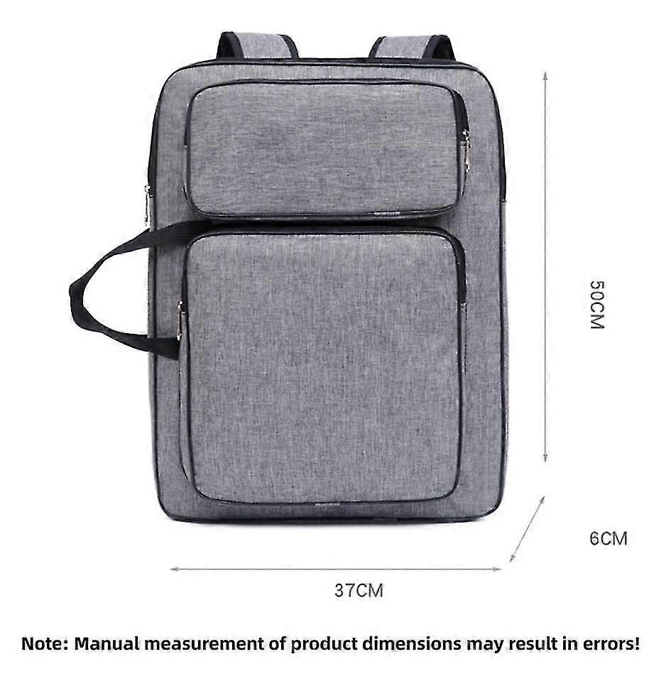 A3 Art Portfolio Case Artist Carry Bag With Handle Art Storage Bag Tote ...