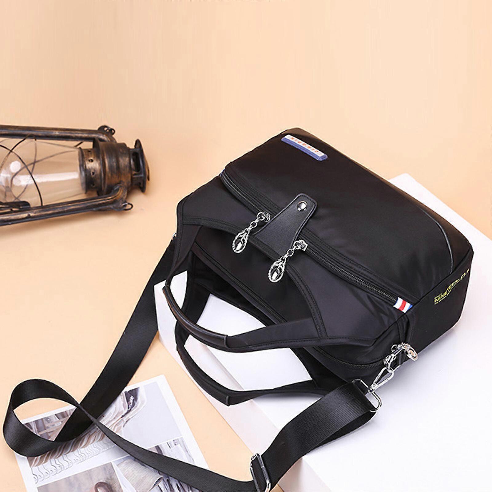 Women's Multi-Functional Nylon Bag, Water Resistant with Multiple ...