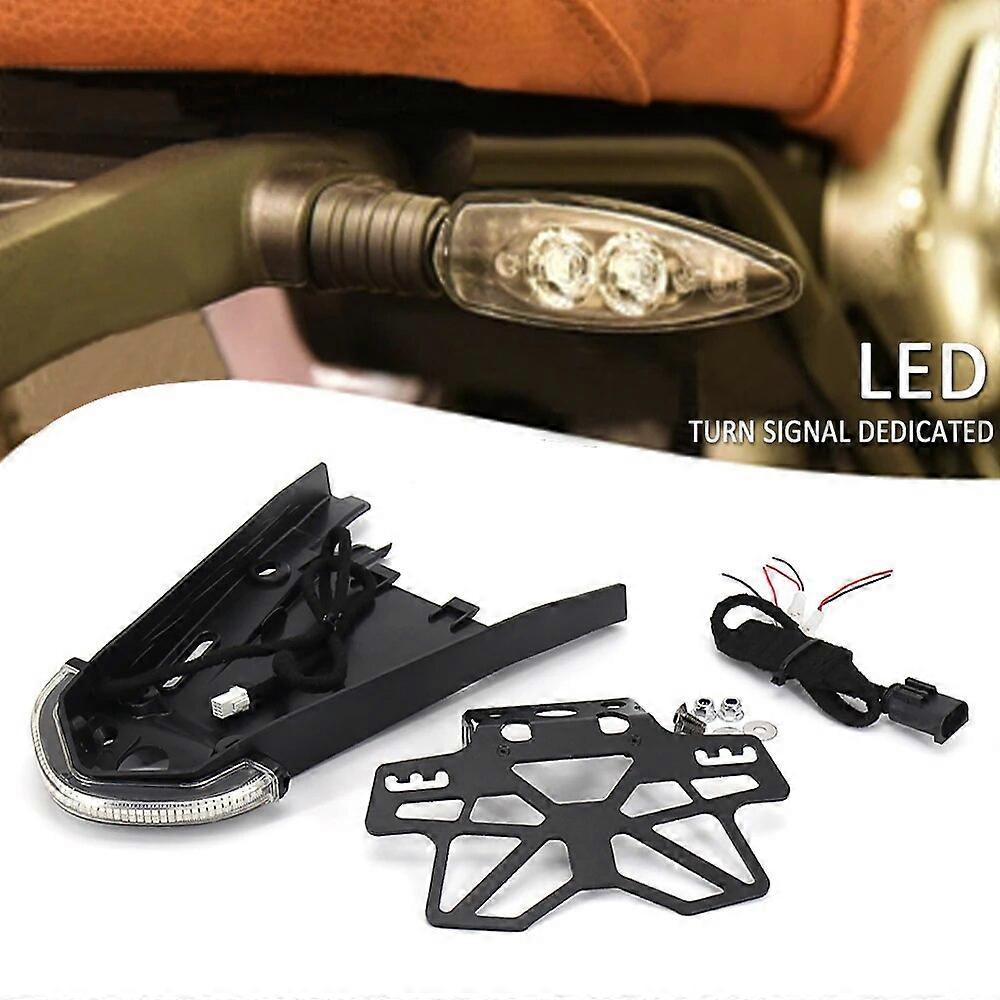 R NineT With License Plate Holder LED Turn Signal Indicator Brake Tail ...