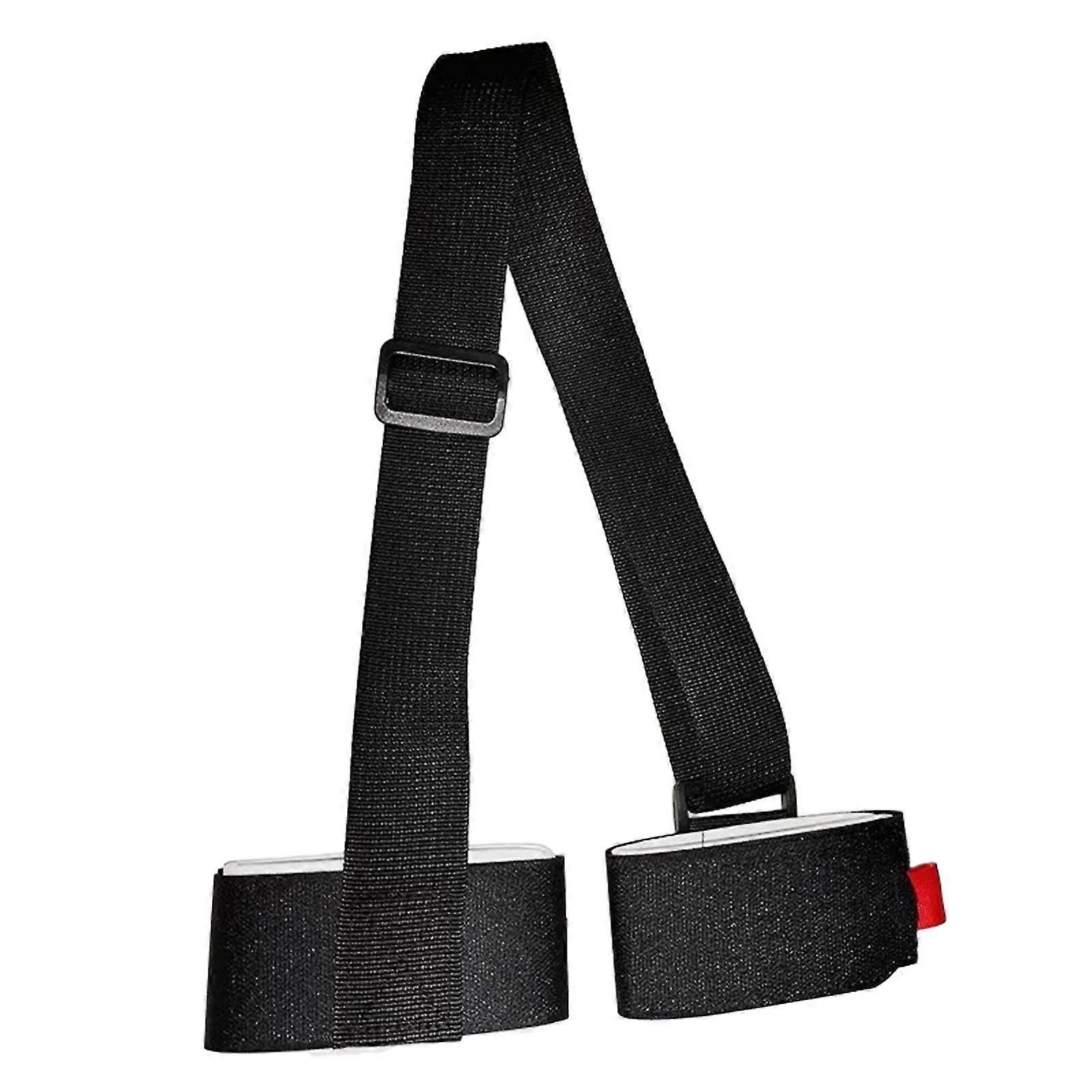 Adjustable Skiing Pole Shoulder Hand Carrier Lash Handle Straps Nylon ...