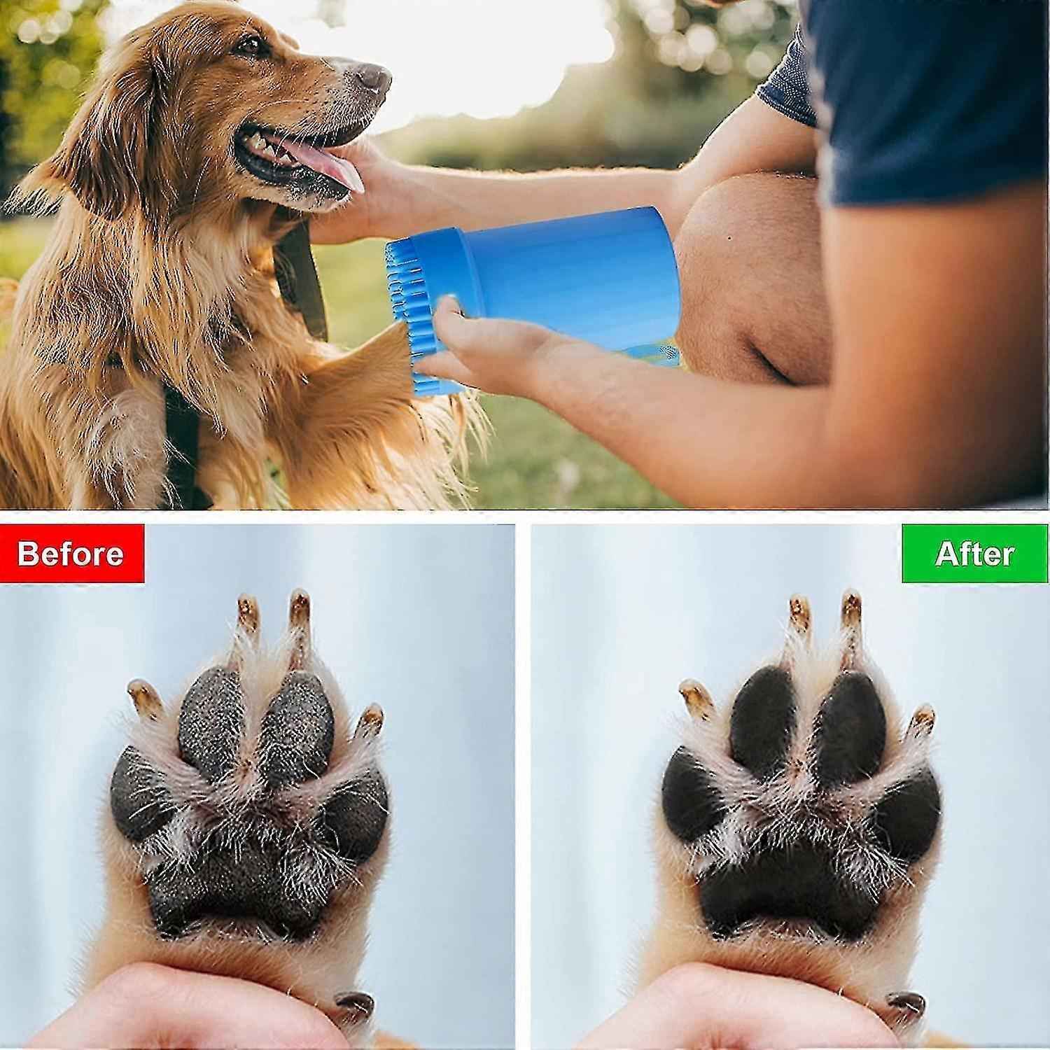 Dog Paw Cleaner Silicone Dog Paw Cleaner Upgrade Portable Dog Paw ...