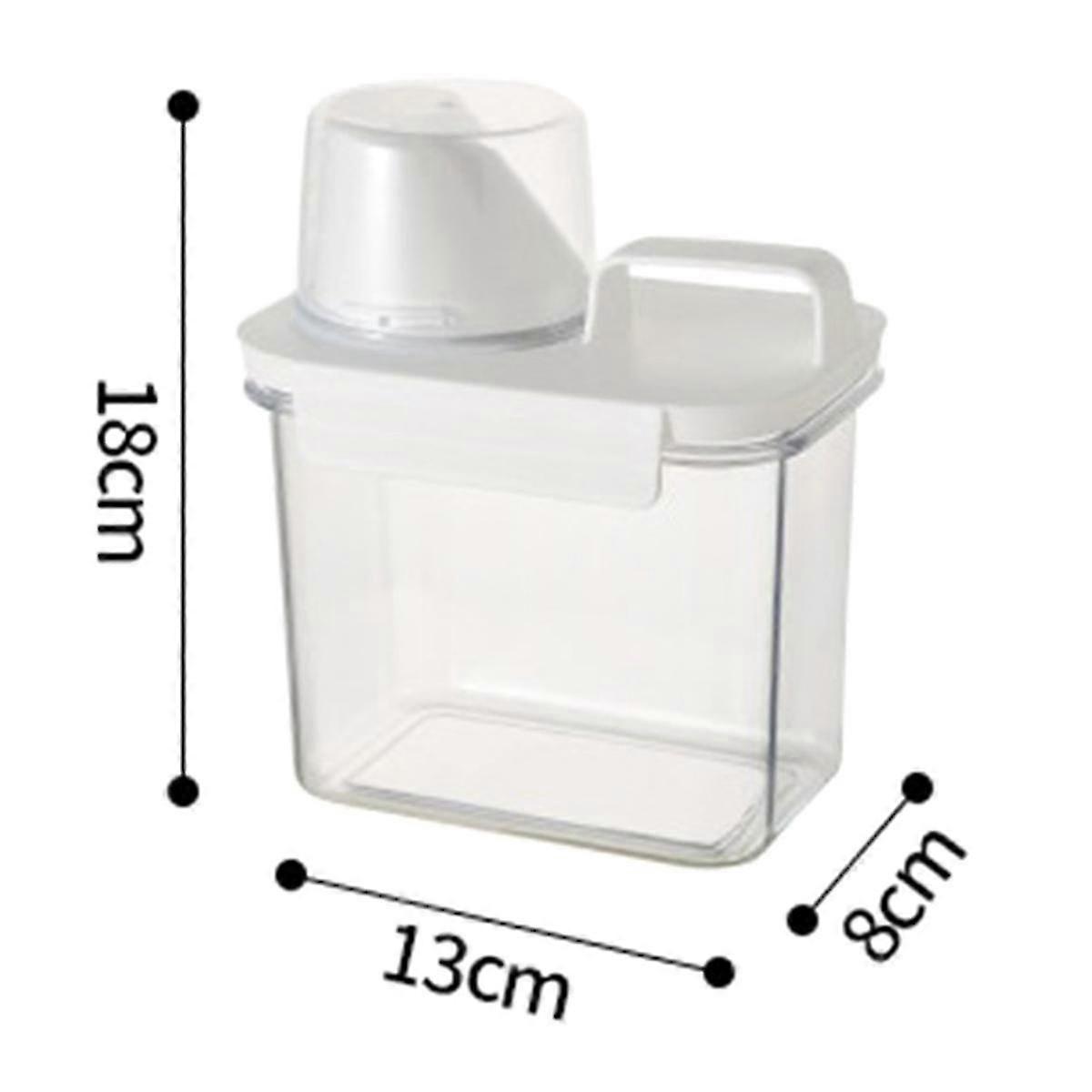 Food Storage Containers With Measuring Cup Rice Snacks Sugar Nuts Pet ...