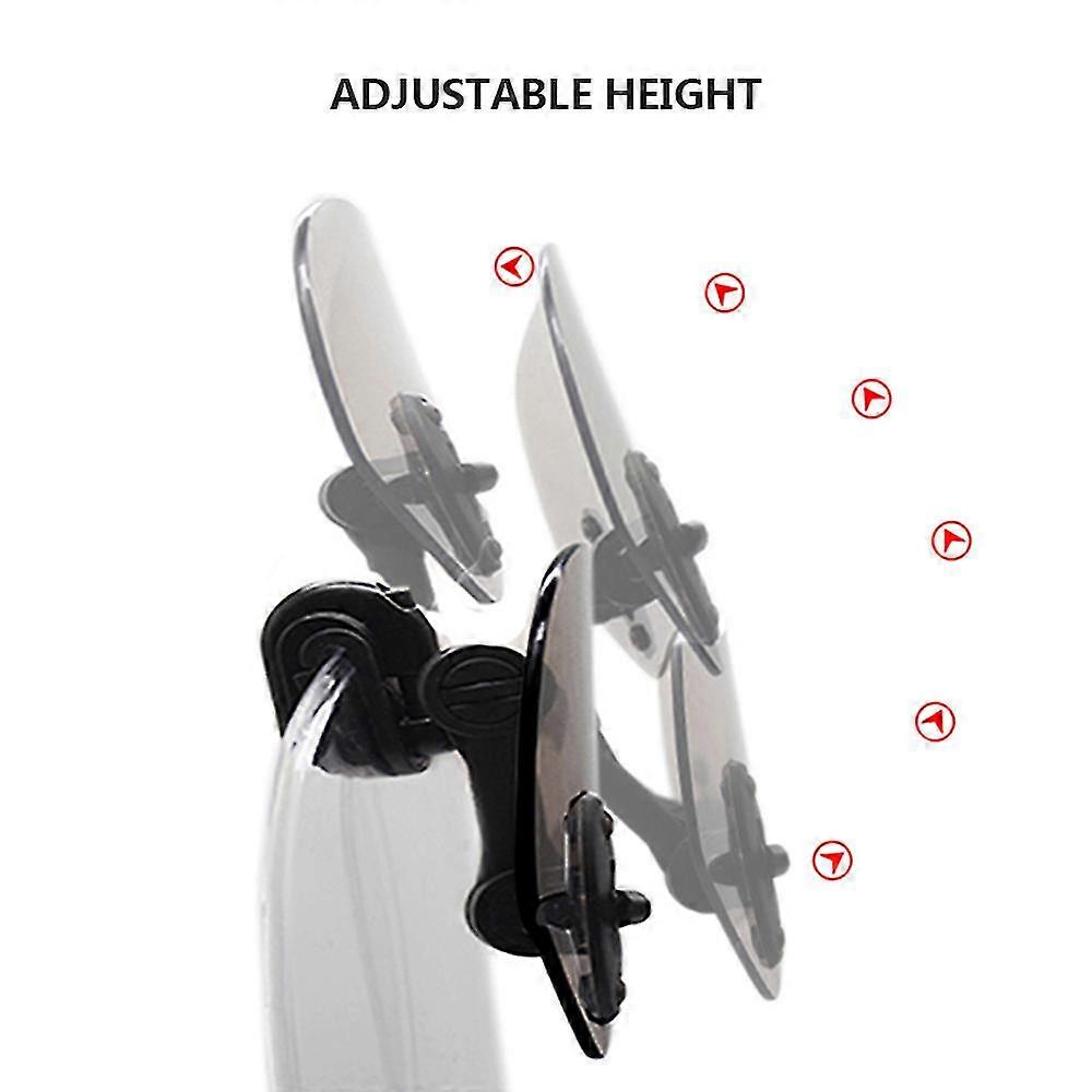 Motorcycle Universal Windshield Clamp-on Variable Windscreen Spoiler ...