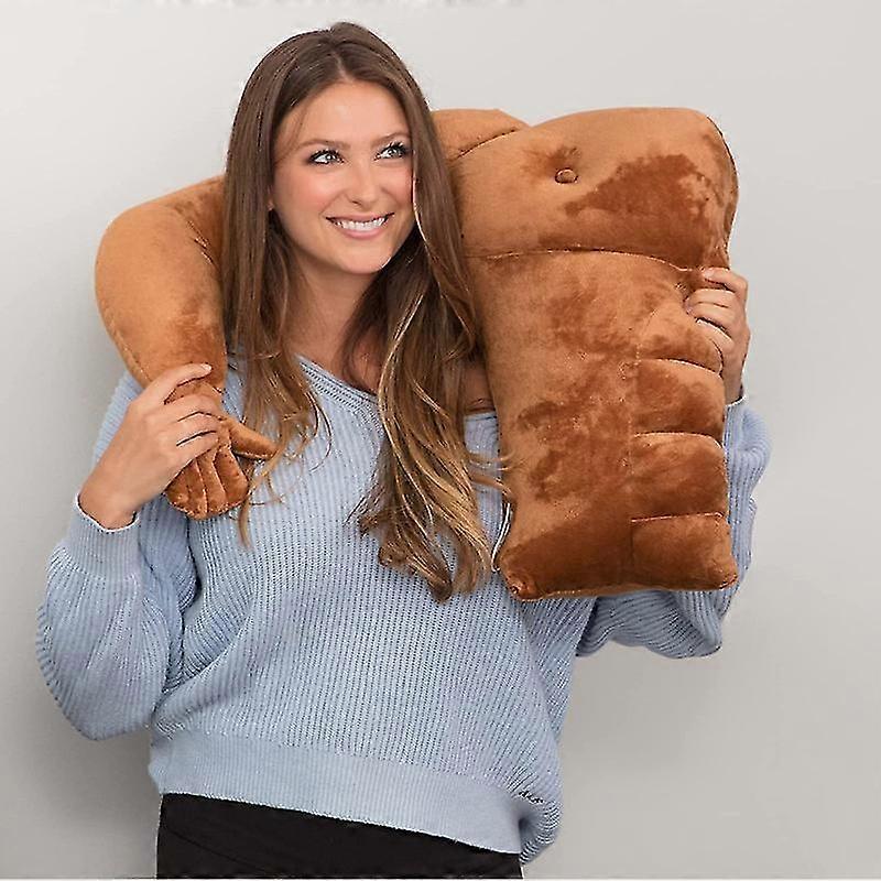 Muscle Man Pillow Cute And Fun Hunky Husband Cuddle Companion | Fruugo UK