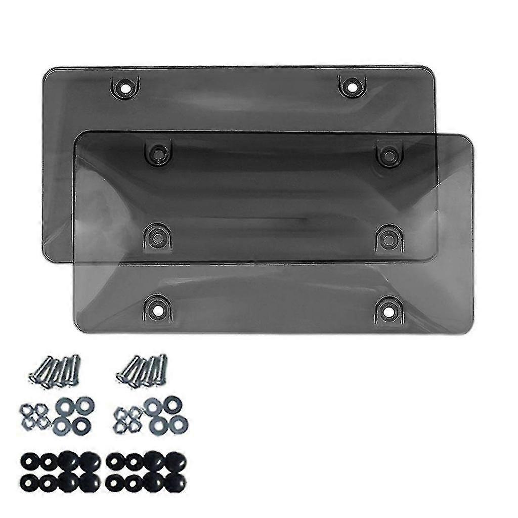 Clear Anti-speed Red Light Toll Camera Stopper License Frame Cover ...