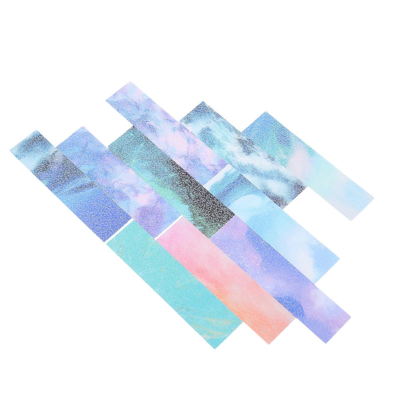 10 Pcs Fidget Slug Toys Tactile Rough Sensory Stickers Strips Adhesive ...