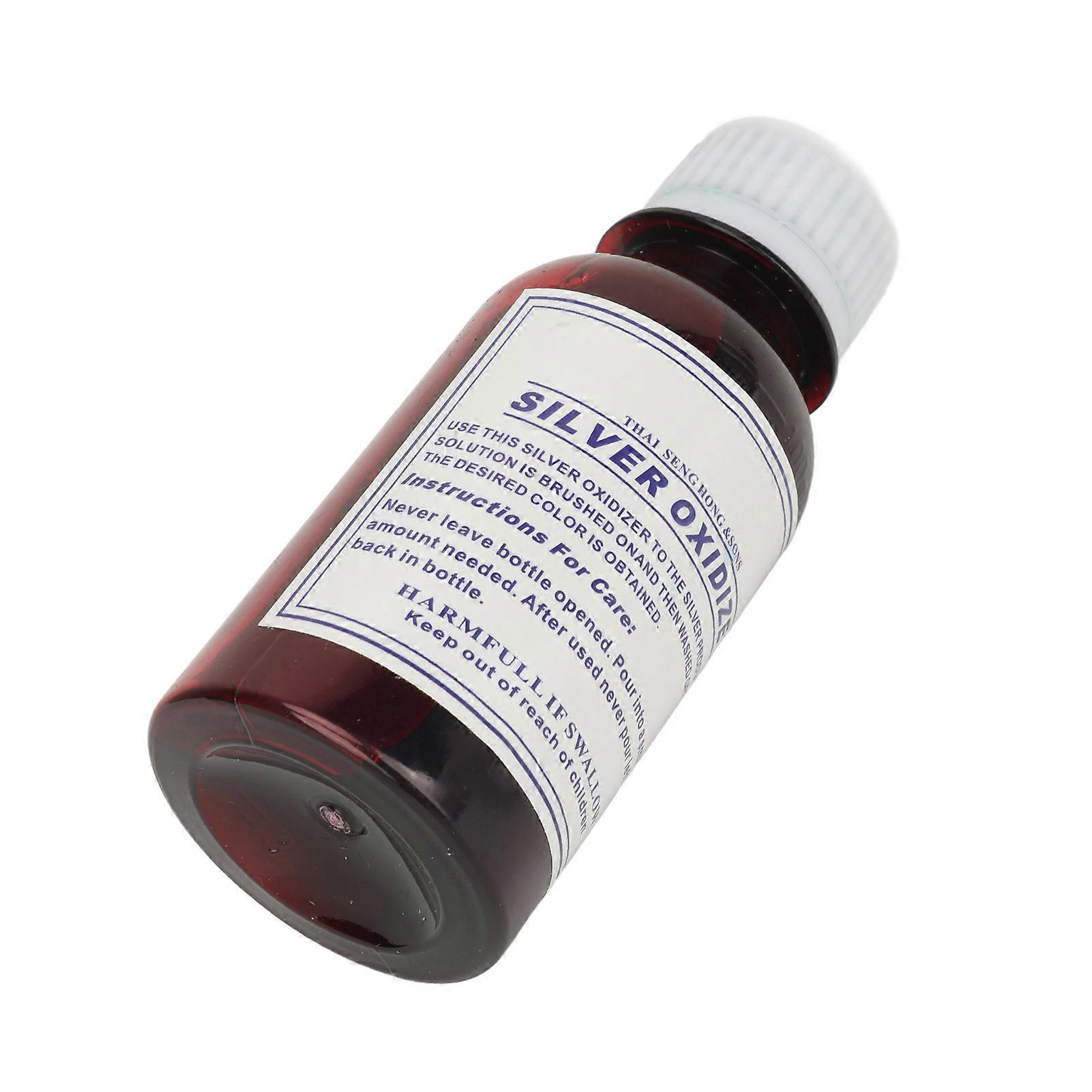 100ml Silver Oxidizer Solution - Vintage Style Retro Jewelry Blackening ...